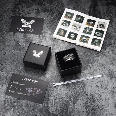 Python Scale Stainless Steel Snake Ring Gthic