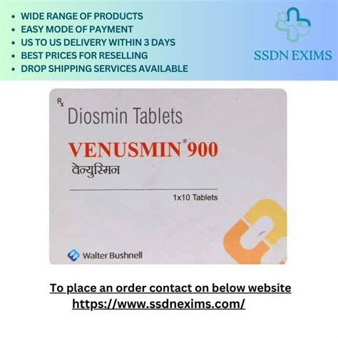 Diosmin Tablet - Venusmin Latest Price, Manufacturers & Suppliers