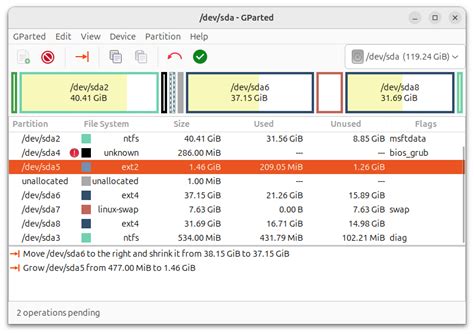 Partitioning Is It Generally Safe To Move The Root Partition Ask Ubuntu