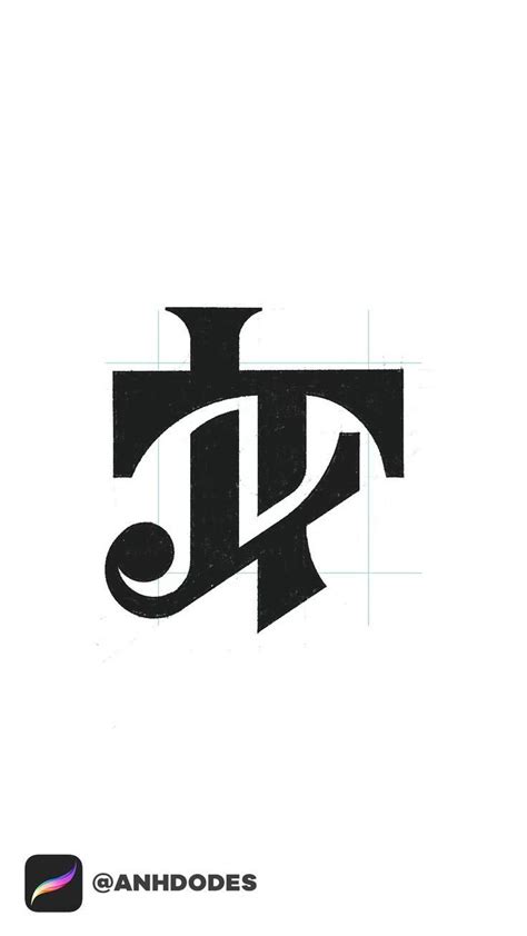 J L T Monogram Logomark Design Process Credit Anhdodes Anh Do Logo Designer [video] In