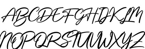 procreate signature font