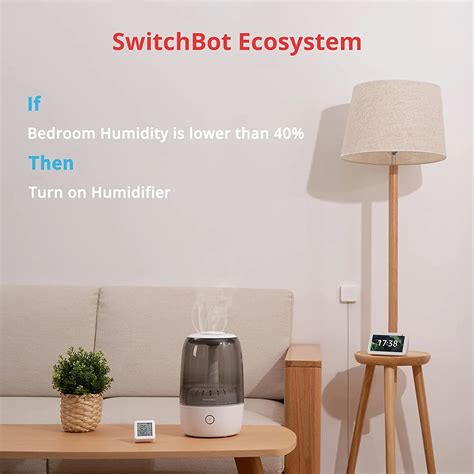 Switchbot Indoor Digital Temperature Humidity Meter App Control Wifi Bluetooth Theshoppk