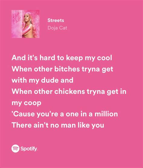 Streets Doja Cat Meaningful Lyrics Pretty Songs Pretty Lyrics