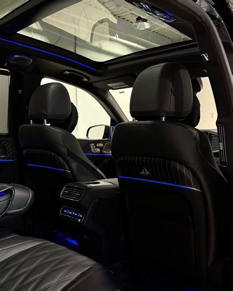 Gls Interior Black Suv Car Interior Car Air Black Luxury Car