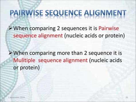 Dynamic Programming And Pairwise Sequence Alignment Ppt