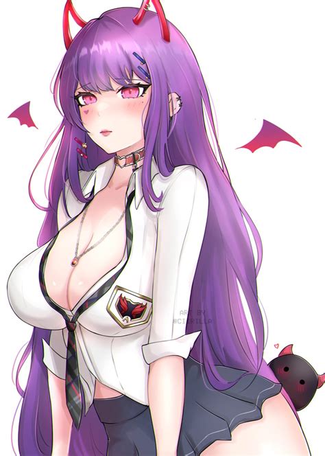 Akuma Nihmune Indie Virtual Youtuber Drawn By Ciirillasullendaisy