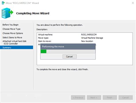 Step By Step Hyper V Storage Live Migration