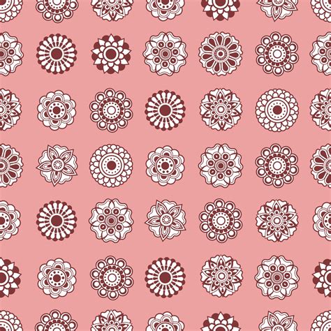 Cute Mandala Floral Pattern 3557315 Vector Art At Vecteezy