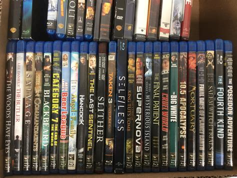 Lot 41 Assorted Blu Ray Dvd Hd Dvd Movies