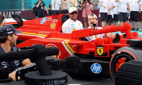 Its Lights Out And Away They Lego For F1 Drivers Parade In Miami Reuters