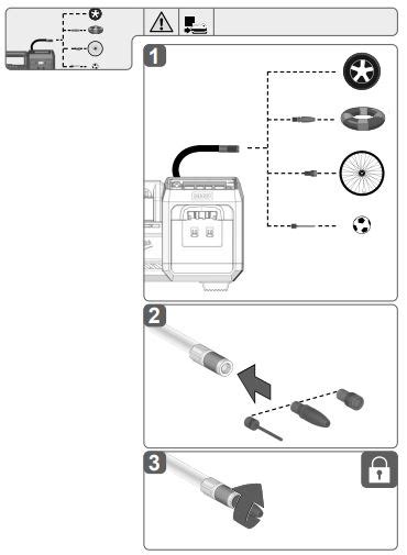 Milwaukee M18 Bi Compressor Tyre Inflator Instruction Manual