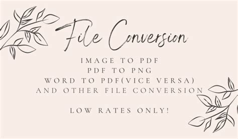 Encode Your Documents To Any Type Of File You Want By Karenjanesonido