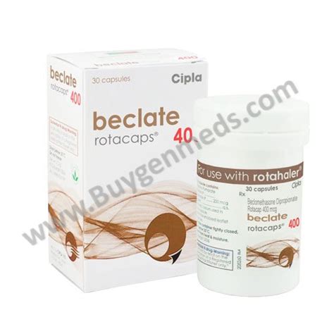 Beclate Rotacaps 400 Beclometasone Side Effects Dosage Uses Price
