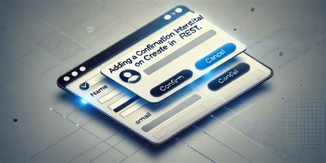 Adding A Confirmation Interstitial On Create In Rest Dev Community