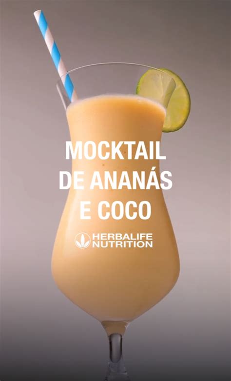 Mocktal De Ananás E Coco