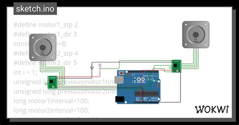 Pere Motores Pasa A Paso Wokwi Esp32 Stm32 Arduino Simulator