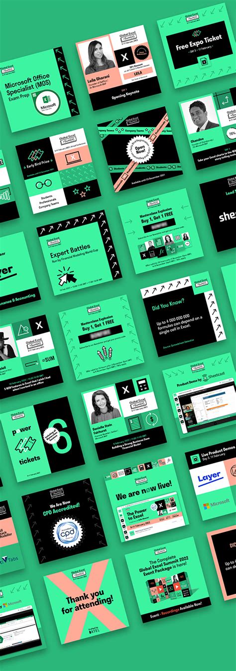 Global Excel Summit Behance
