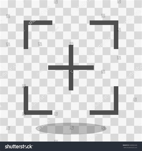 Cursor Focus Location Target Icon Icon Stock Vector Royalty Free Shutterstock