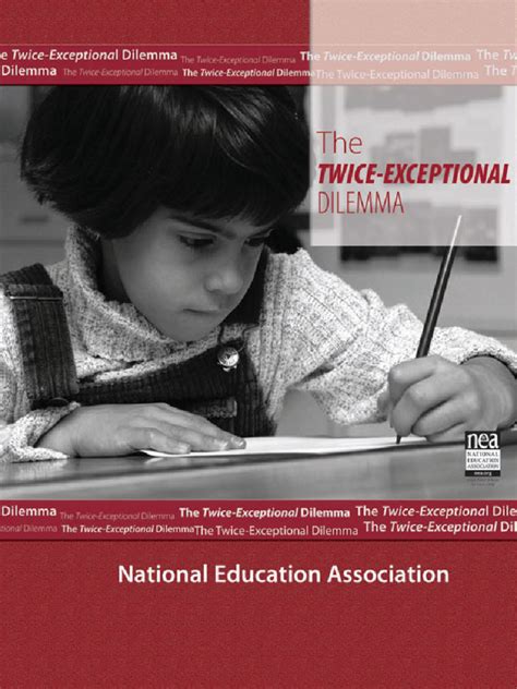 Twice Exceptional Pdf Intellectual Tedness Special Education