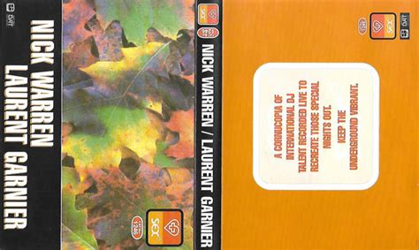 Nick Warren Laurent Garnier Sex Mixtape 1997 Cassette Discogs