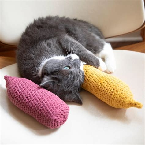 12 Catnip Toys Free Crochet Patterns Crocht