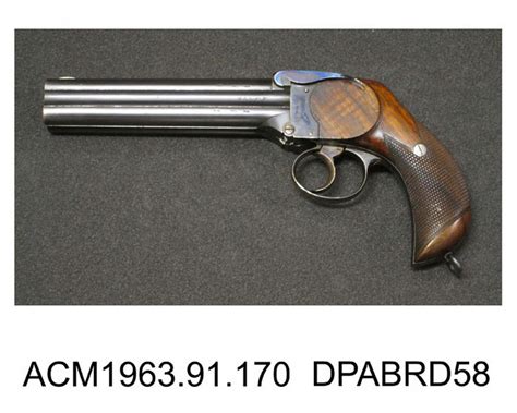 Pistol 455in Cf Caliber Four Barrel Lancaster Pistol Based On Thorn
