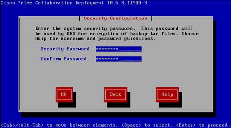 Installation Of Cisco Prime Collaboration Deployment Root