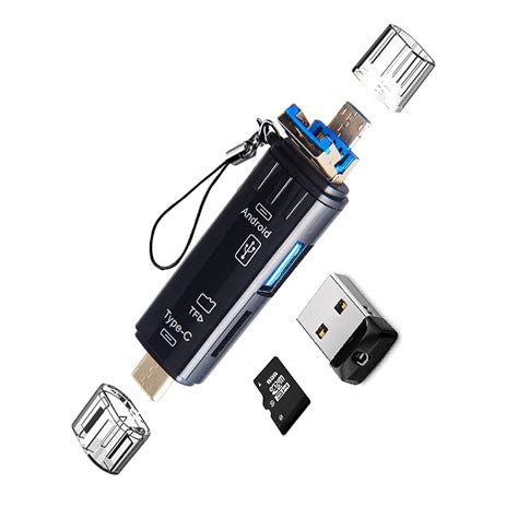 Lettore Schede Usb C Micro Usb Pc Smartphone Serena Adattatore Lettore Schede Micro Sd A Usb