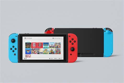 Nintendo Switch Gaming Mockup Mockupdaddy