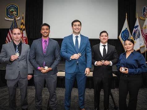 5 New Officers Join The Howard County Police Department Columbia Md