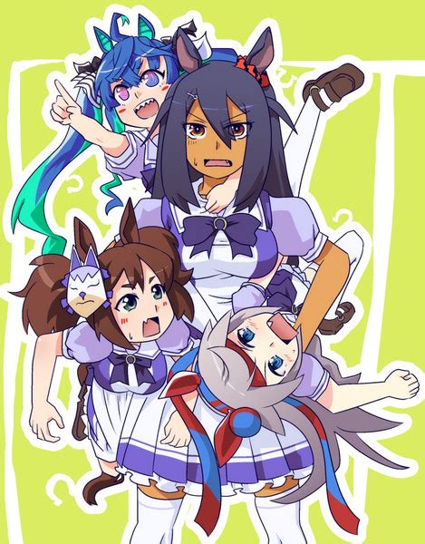 育成キャラで実装してほしいウマ娘 桃桃白（とうとうはい） さんのイラスト ニコニコ静画 イラスト