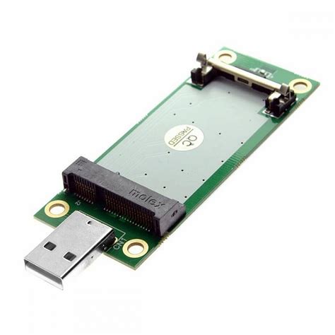 USB To MINIPCIE G Module Adapter Board With SIM UIM Card Holder
