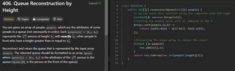 Subham Pujari On Linkedin Leetcode Leetcode Java Dsa