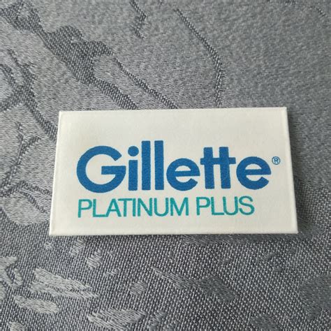 Лезвие для бритья Gillette Platinum Plus | Пикабу