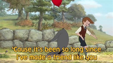 Winnie The Pooh So Long Sing Along Lyrics Youtube