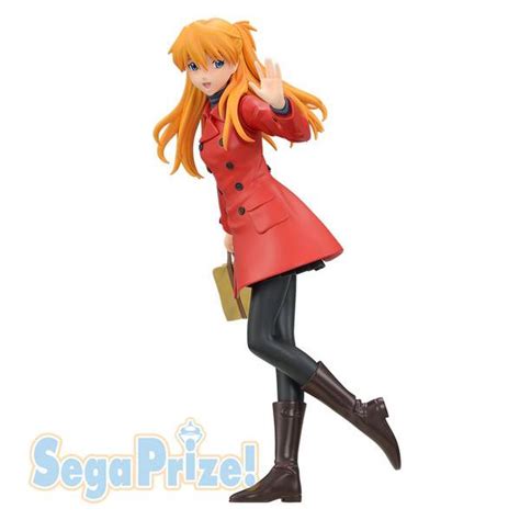 Shin Seiki Evangelion Souryuu Asuka Langley Coat Pm Figure Nin Nin Game Com