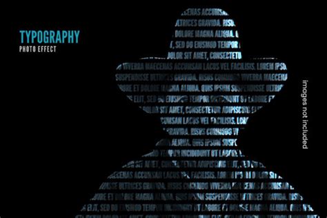 Text Overlay Portrait Photo Effect PSD Graphic By Mdmijanur0187 Creative Fabrica