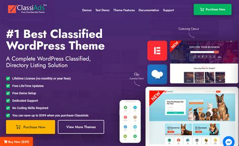 Classiads WP GPL Theme Classified Ads WordPress Theme Gpl Theme Plugin