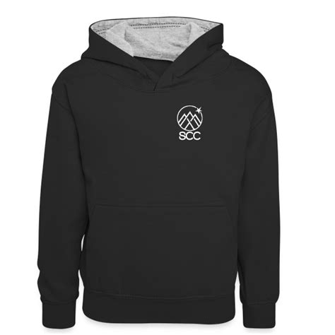 Hoodie Enfant Version Mini Scc Ski Club Colmar