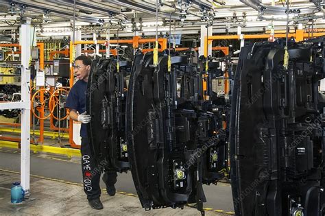 Car Dashboard Assembly Line Stock Image C0210147 Science Photo