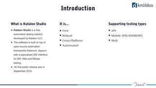 API Testing With Katalon Studio ODP