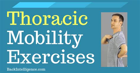 3 Diy Thoracic Spine Mobility Exercises For Flexibility