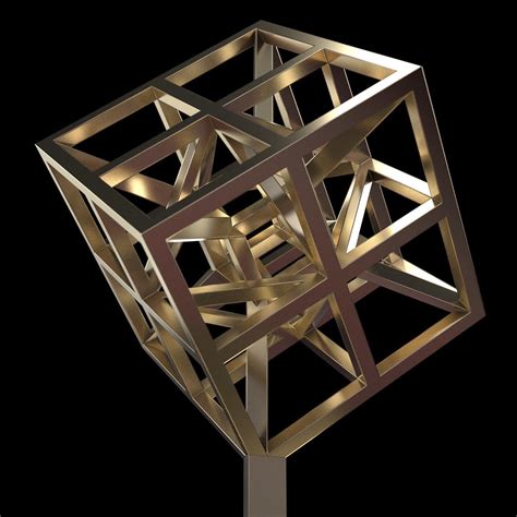 Hyper Cube 3d Model 3d Printable Cgtrader