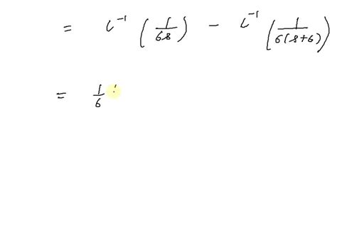 use appropriate algebra and theorem 7 2 1 to find the given inverse