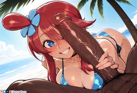 Rule 34 1girls Ahe Gao Ai Generated Beach Dark Skinned Male Dark