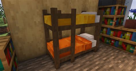 How To Make A Bunk Bed In Minecraft