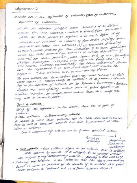 Evidence Assignment Pdf