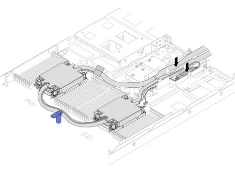 Install The Lenovo Neptune Tm Processor Direct Water Cooling Module Thinksystem Sr630 V3