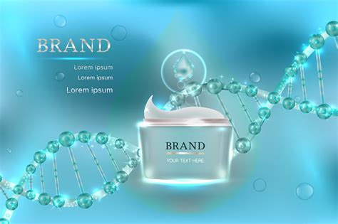 광고 배경 준비 광고를 사용 고급 피부 관리와 화장품 컨테이너 개념에 대한 스톡 벡터 아트 및 기타 이미지 개념 건강한 생활방식 광고 Istock