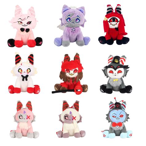 Hazbin Hotel Plush Toys Charlie Vaggie Alastor Soft Cute
